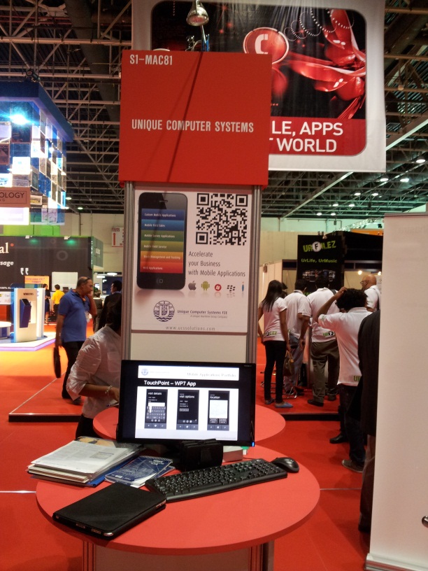 Gitex 2011 - Day 1 - Unique Computer Systems